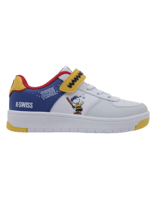 Tenis K-Swiss para niño Salt Peanuts Snoopy 1